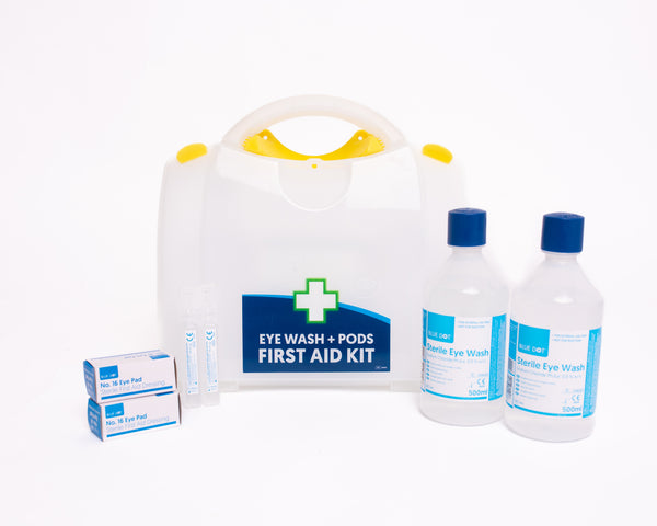 Blue Dot Eye Wash & Pod Kit – JWP Training